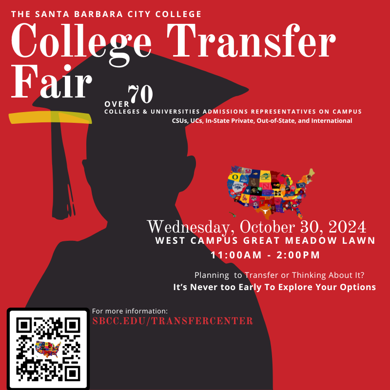 University Transfer Center - College Transfer Fair - Santa Barbara City College